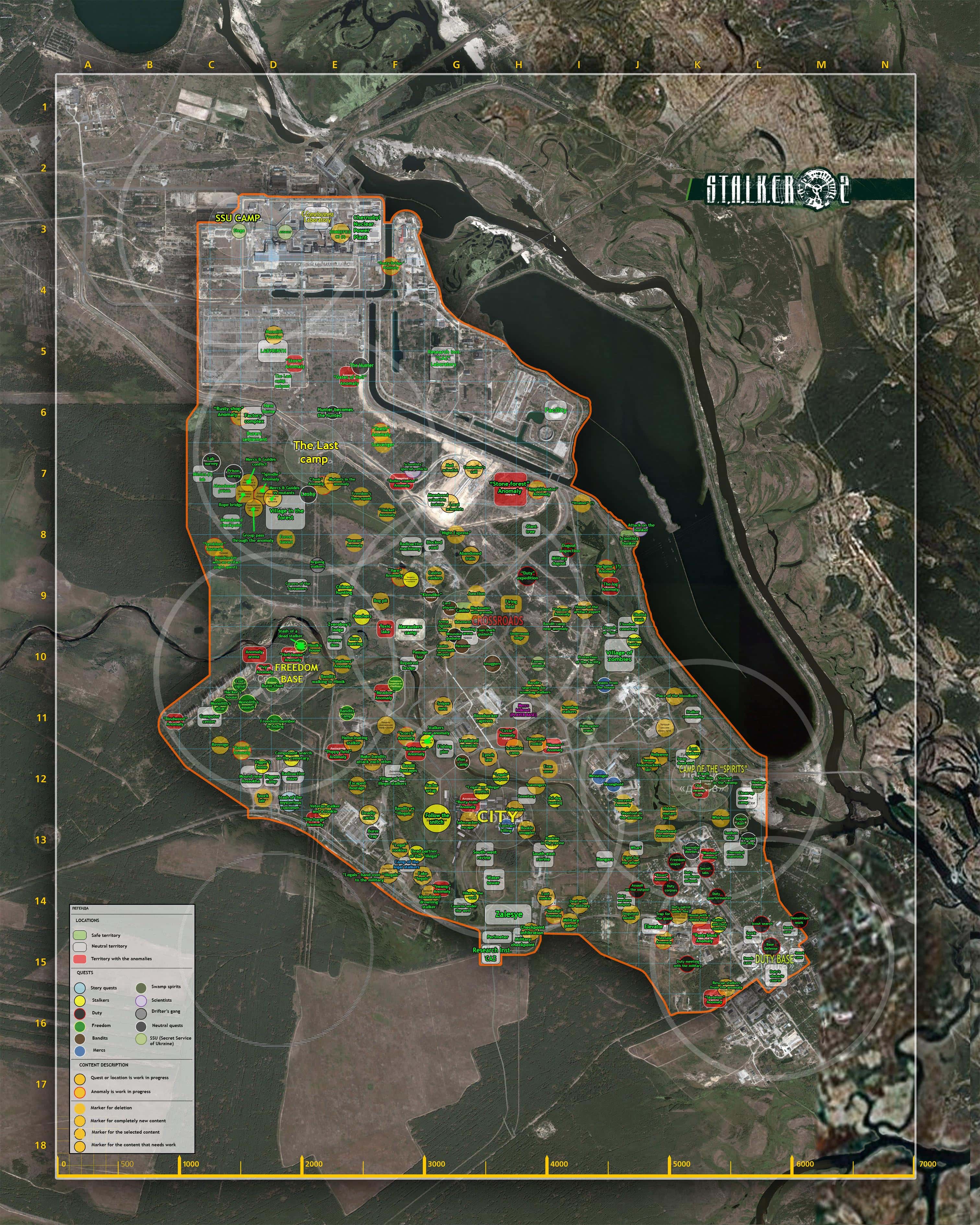 Stalker 2’s Massive Handcrafted Map Shines | Stalker 2 Map Size