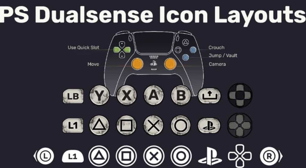 Strang PS Dualsense Controller Icon Layouts | Stalker 2 Mod