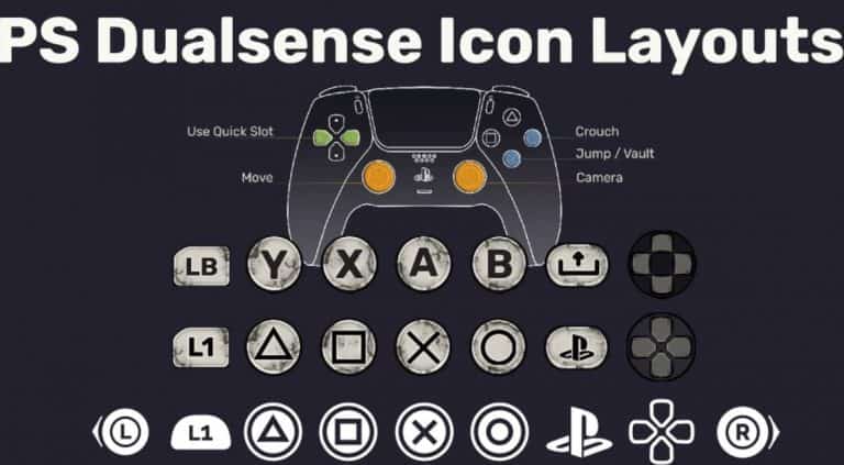 Strang PS Dualsense Controller Icon Layouts | Stalker 2 Mod
