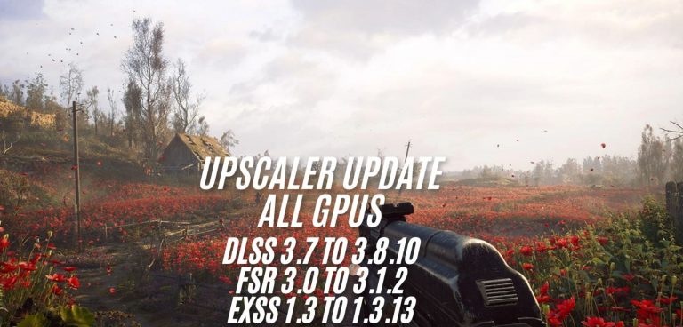Uspcaler update files for STALKER2 Heart of Chornoby AMD NVIDIA INTEL ...