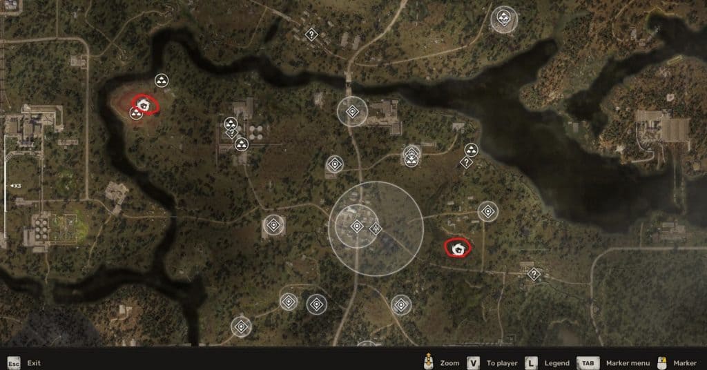 Arch Anomaly Icons Visible On Map | Stalker 2 Mod