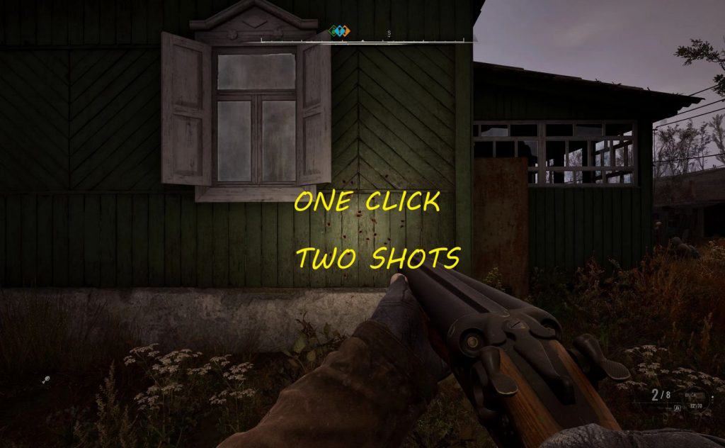 Double Barrel One Click Two Shots | Stalker 2 Mod