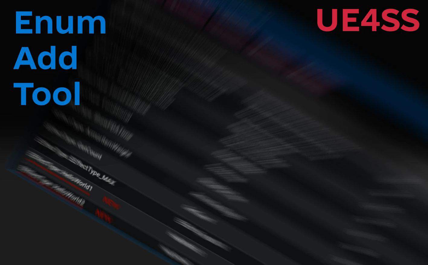 New Enum Adder for UE4SS Mod Tool | Stalker 2 Mod