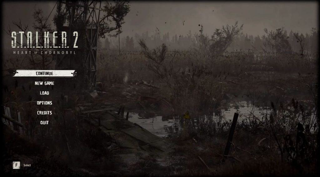 Swamps Main Menu Replacer | Stalker 2 Mod