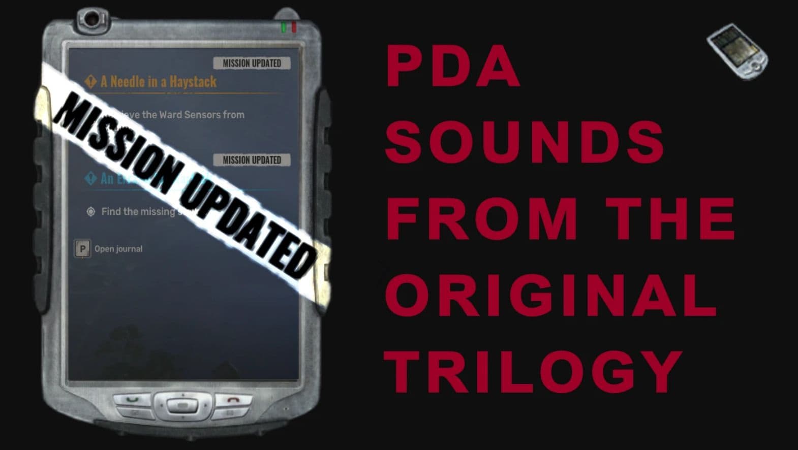 Old PDA Sounds | Stalker 2 Mod