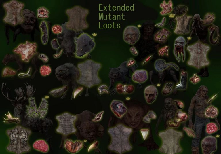 Extended Mutant Loots | Stalker 2 Mod