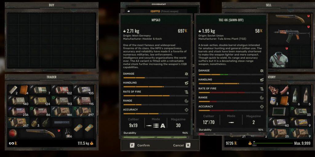 Lootable Zone - sell broken weapons and armor patch | Stalker 2 Mod