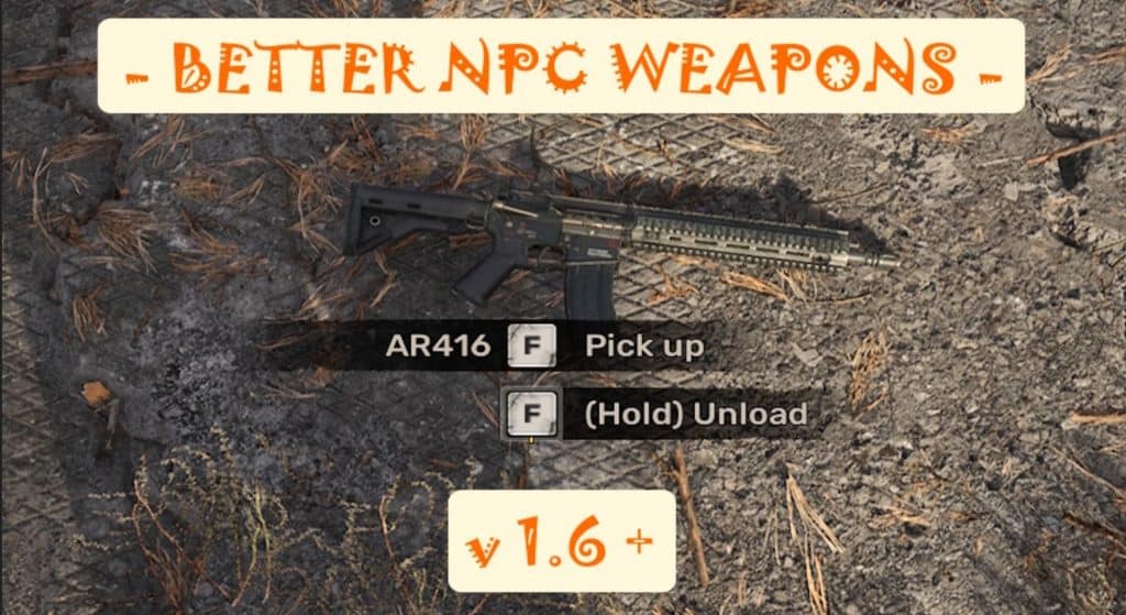 Better NPC Weapon Drops v1.0.4 | Stalker 2 Mod