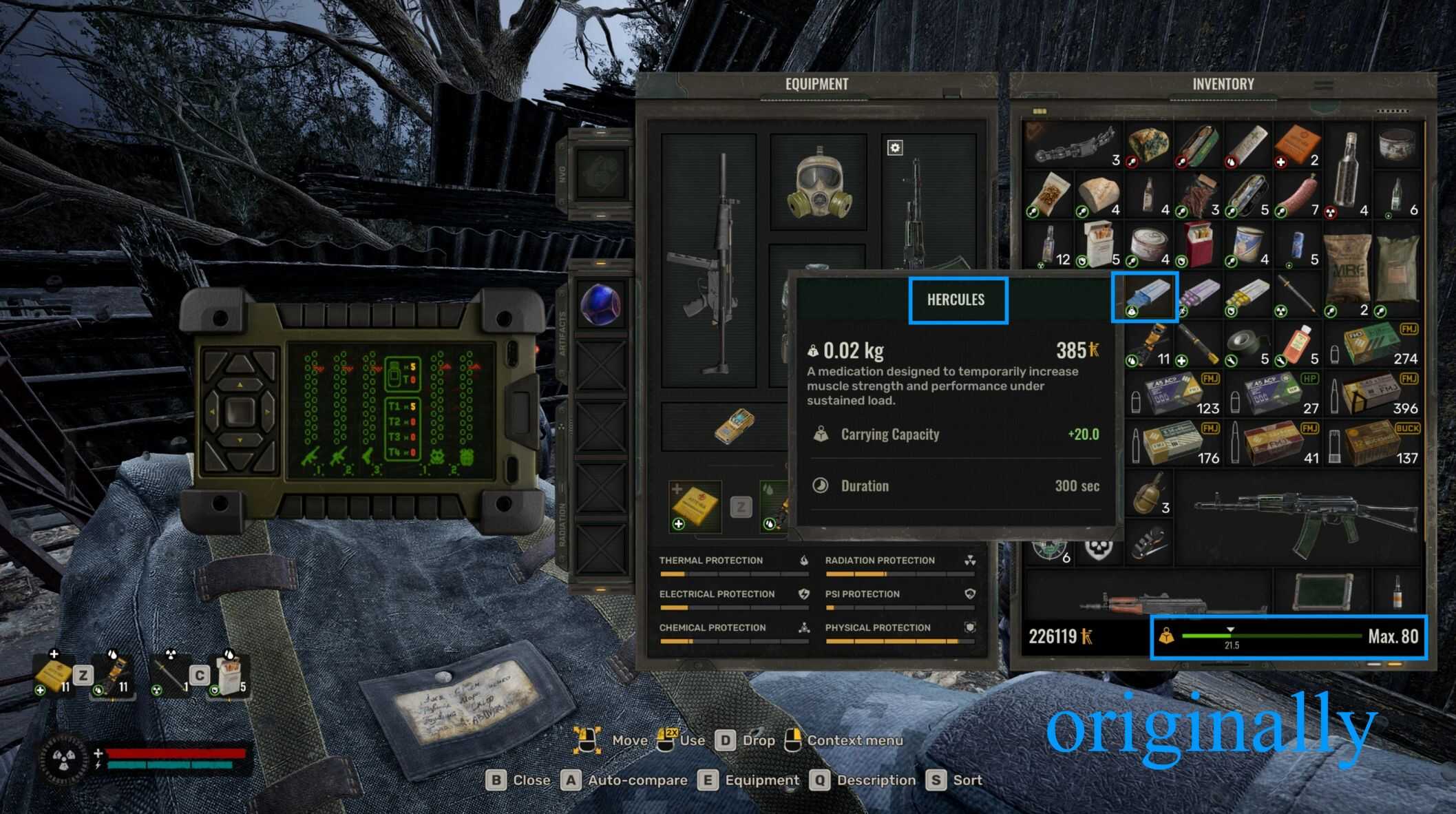 Fixed weight 740Kg of Compatible OXA Mod v1.7.1 | Stalker 2 Mod