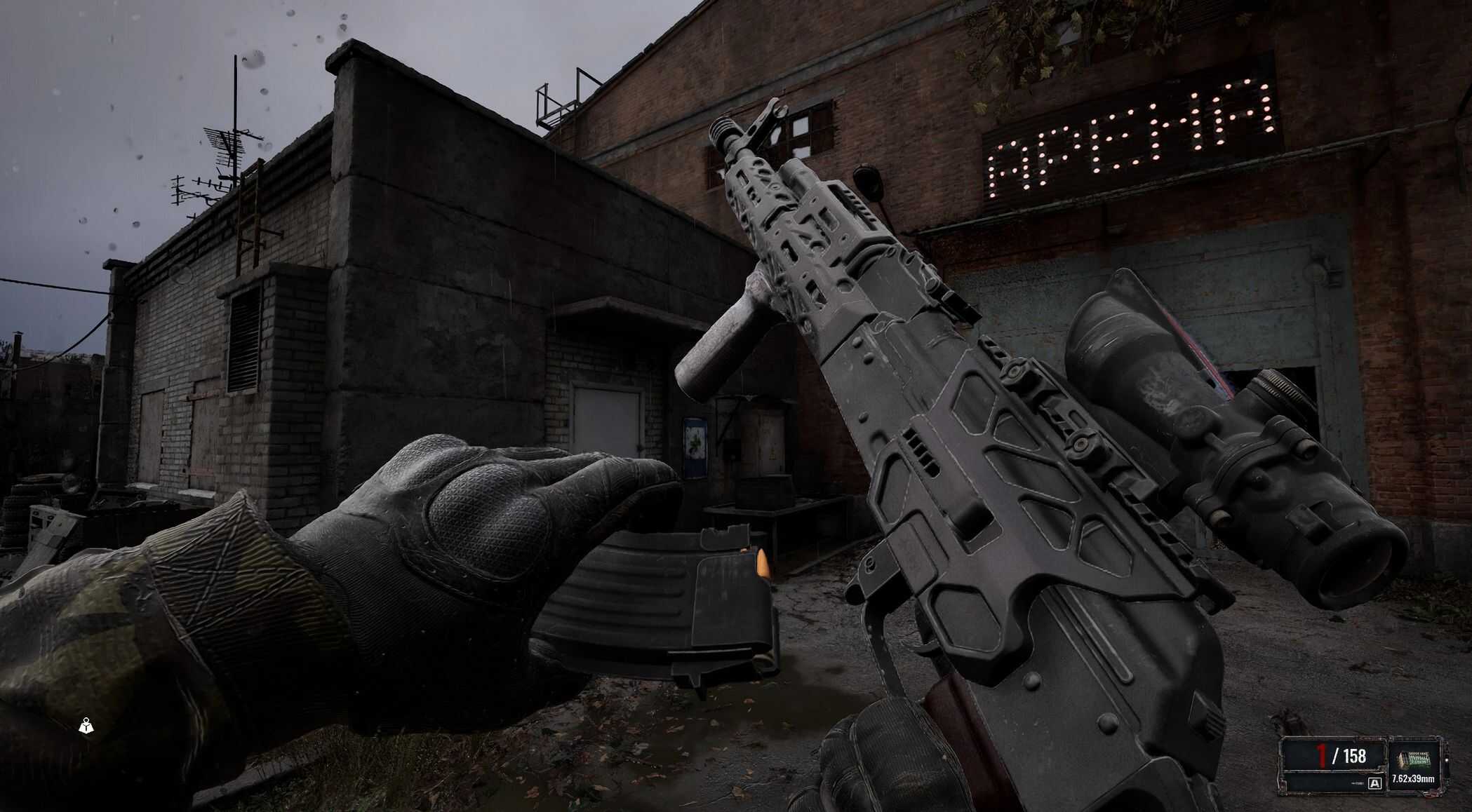 Modular assault rifle AKM v1.435 | Stalker 2 Mod