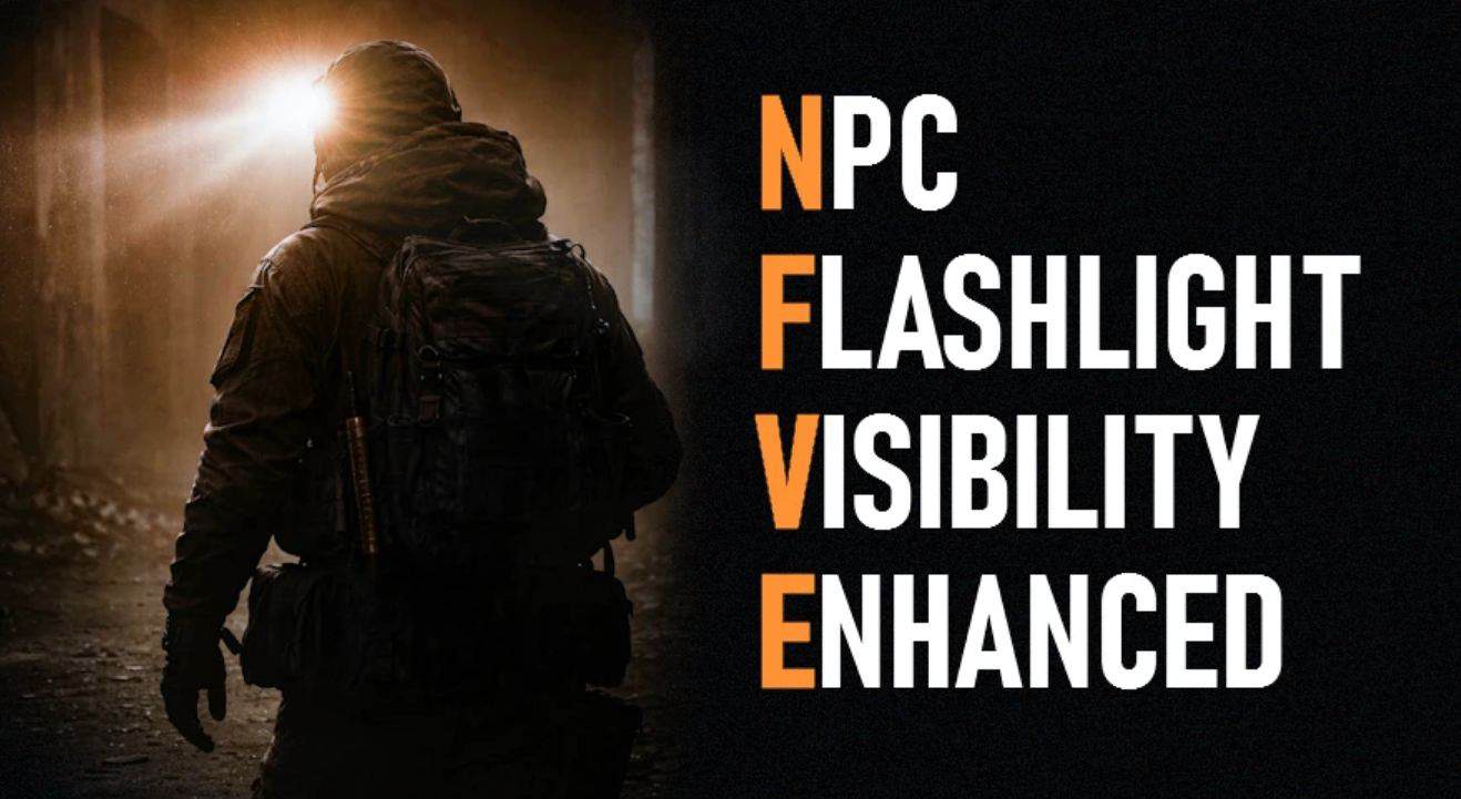 NPC Flashlight Visibility Enhanced v1.1.1 | Stalker 2 Mod